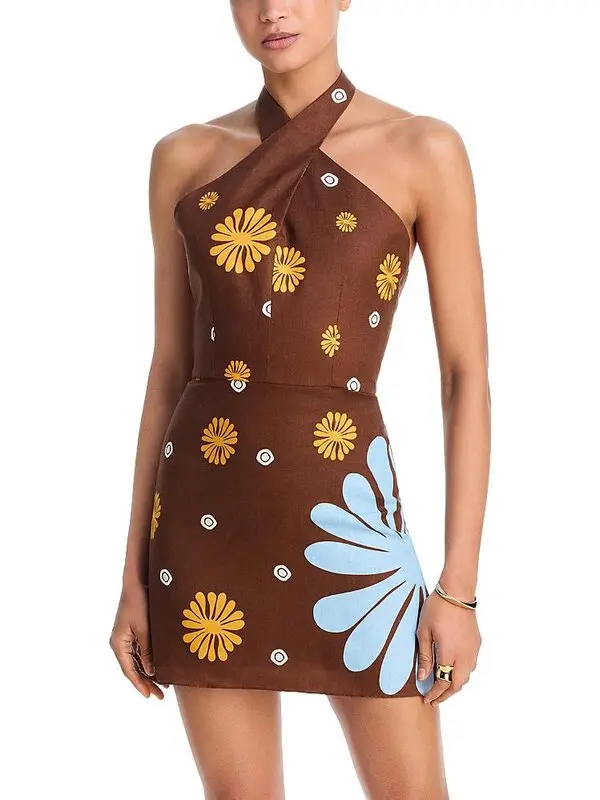 CALA DE LA CRUZ Veneta Mini Dress - Gioiacafe