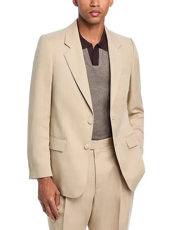 BOSS Callum Relaxed Fit Blazer - Open Beige