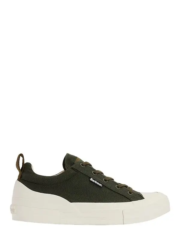 Barbour Stanhope Lace Up Sneakers - Olive