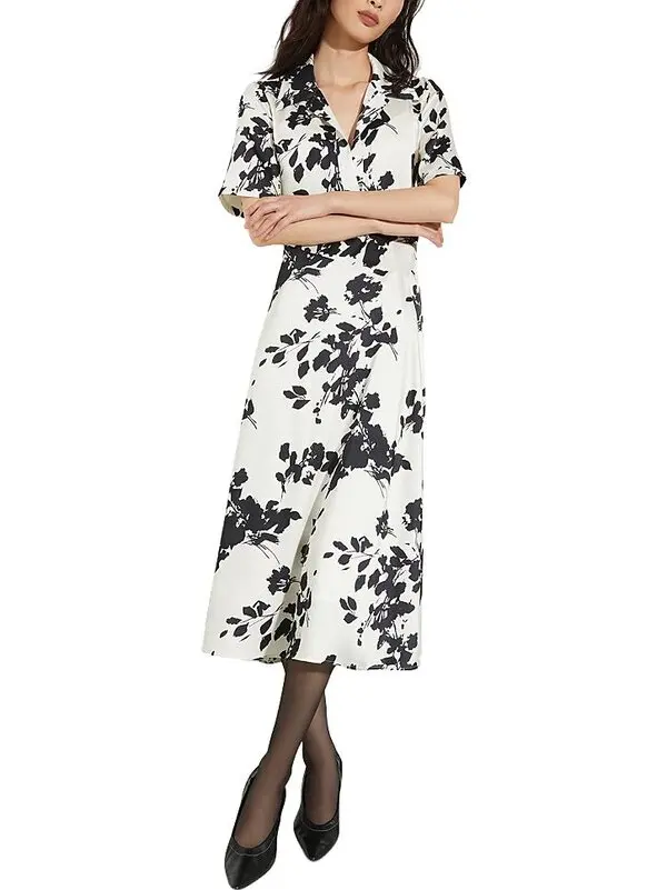 Max & Co. Mcobalta Midi Dress - White