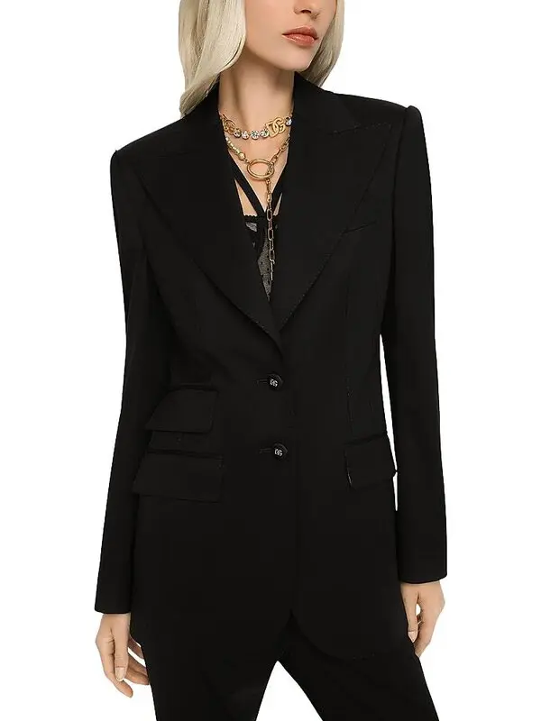 Dolce & Gabbana Wool-blend Double-breasted Jacket - N
