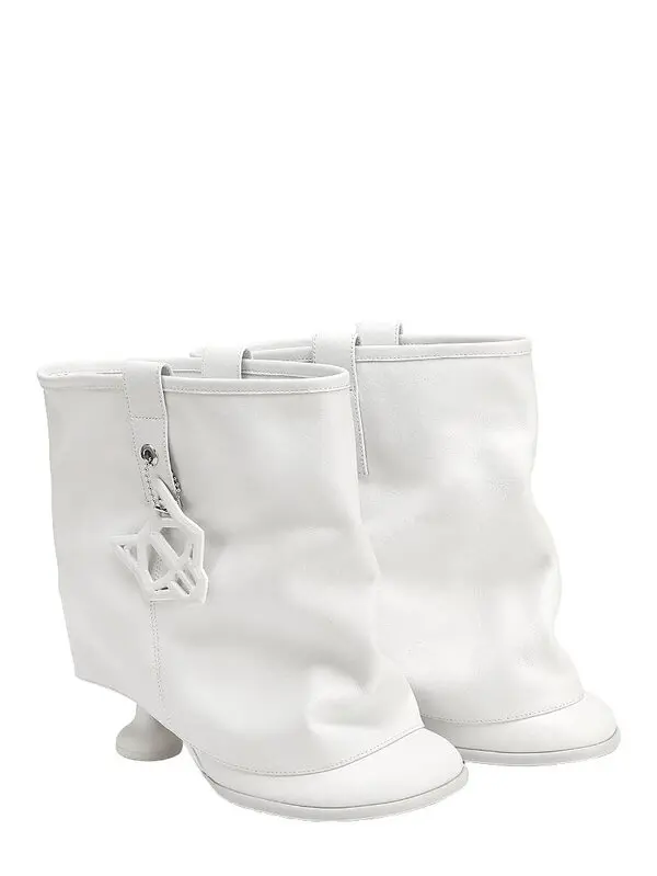 NAKED WOLFE Bam Boots - White