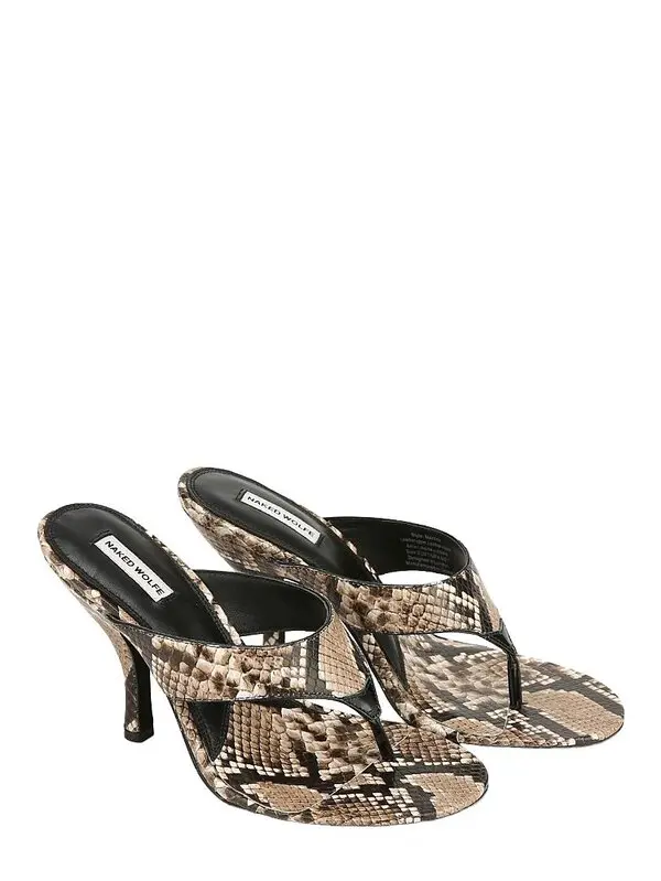 NAKED WOLFE Martine Heels - Beige