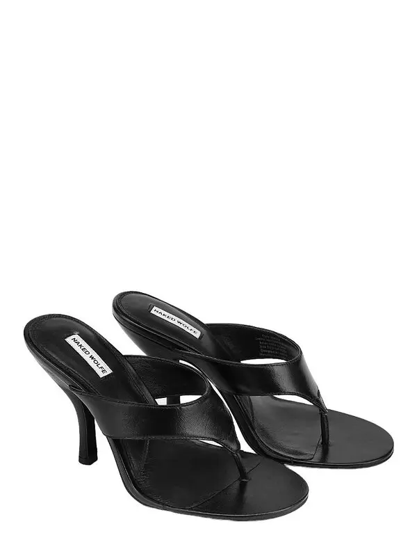 NAKED WOLFE Martine Heels - Black