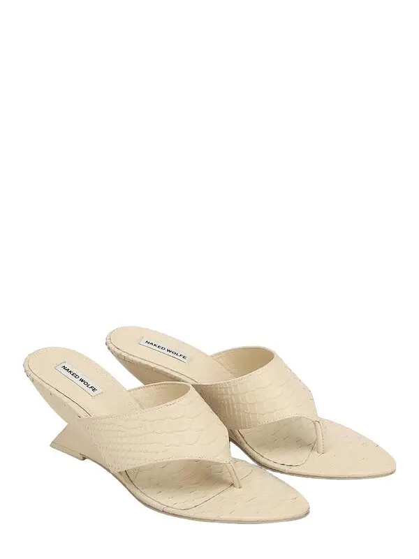 NAKED WOLFE Stampede Wedge - Ivory