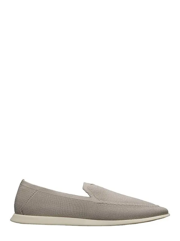 Wolf & Shepherd Coast Knit Venetian Loafers - Stone