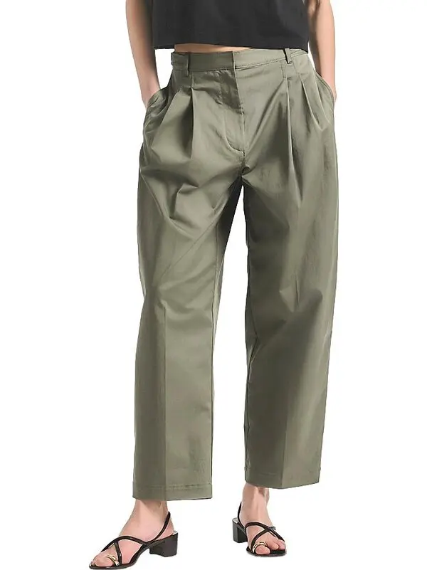 Derek Lam 10 Crosby Asher Pants - Dusty Olive