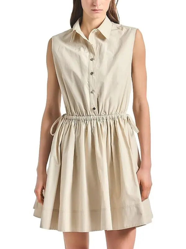 Derek Lam 10 Crosby Tristan Dress - Oyster Gray