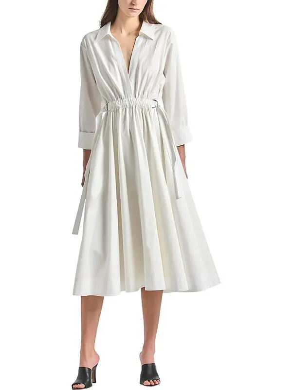 Derek Lam 10 Crosby Scarlett Dress - White