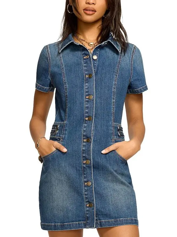Ramy Brook Liv Denim Dress - Medium Wash