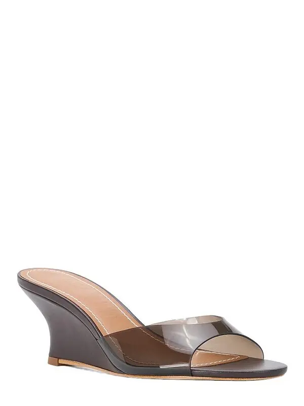 Staud Brigitte Wedge Sandals - Espresso