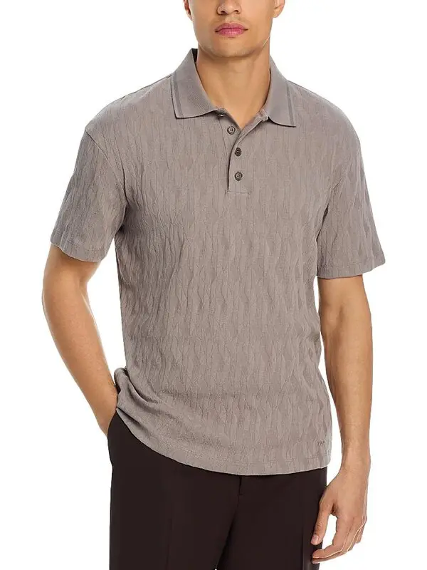 Hugo Dunik Polo Shirt - Light Pastel Brown
