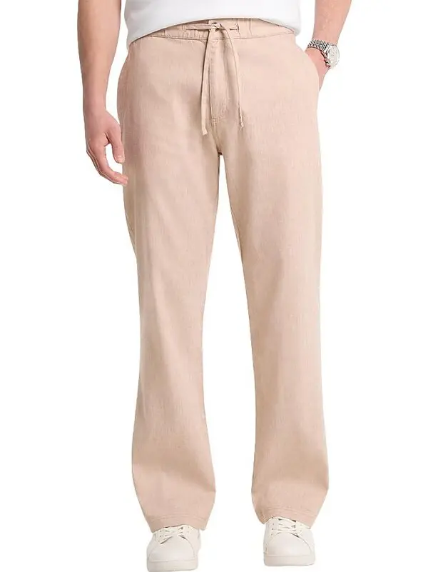 Michael Kors Linen Blend Beach Pants - Khaki