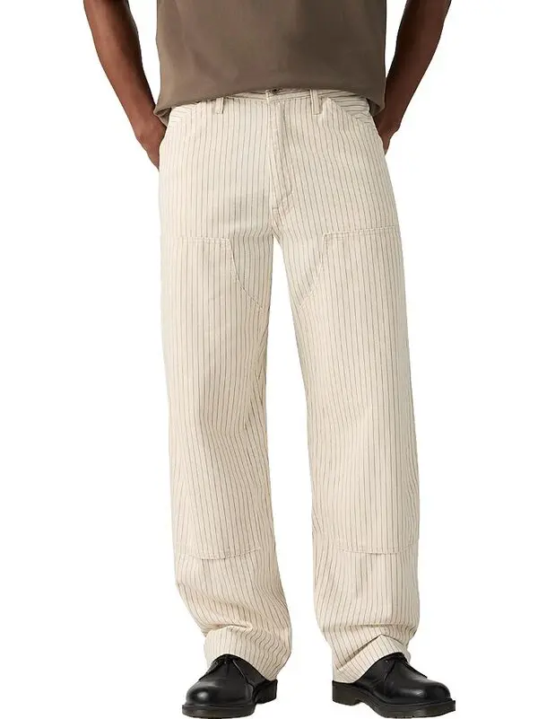 LEVI'S 568 Loose Straight Fit Double Knee Jeans - Marris Stripe