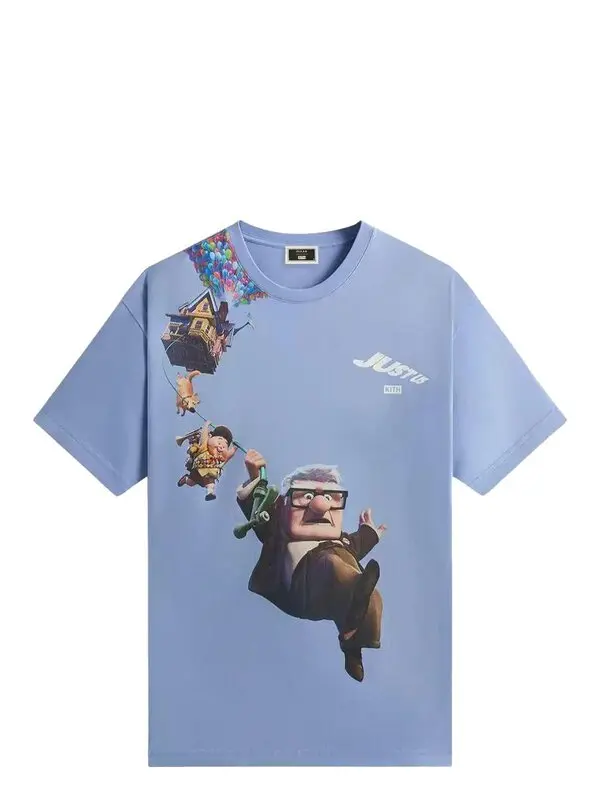 Kith X Disney Pixar Up Graphic-print T-shirt - Blue