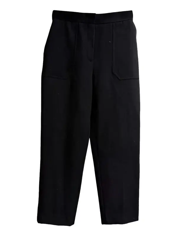 Fendi Tapered-leg Pocket Trousers - Black