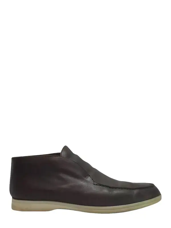 Loro Piana Open Walk Ankle Boots - Brown
