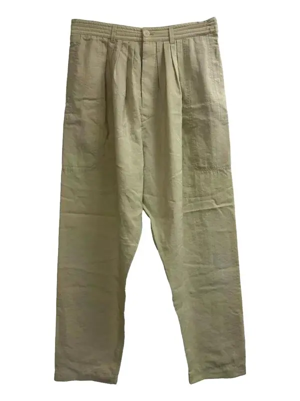 LEMAIRE Pleated Straight-leg Trousers - Neutrals