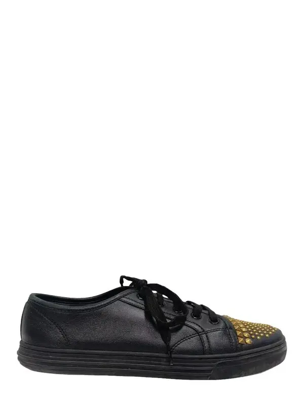 Gucci California Studded Sneakers - Black