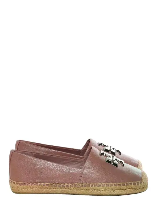 Tory Burch Eleanor Logo-plaque Flat Espadrilles - Pink