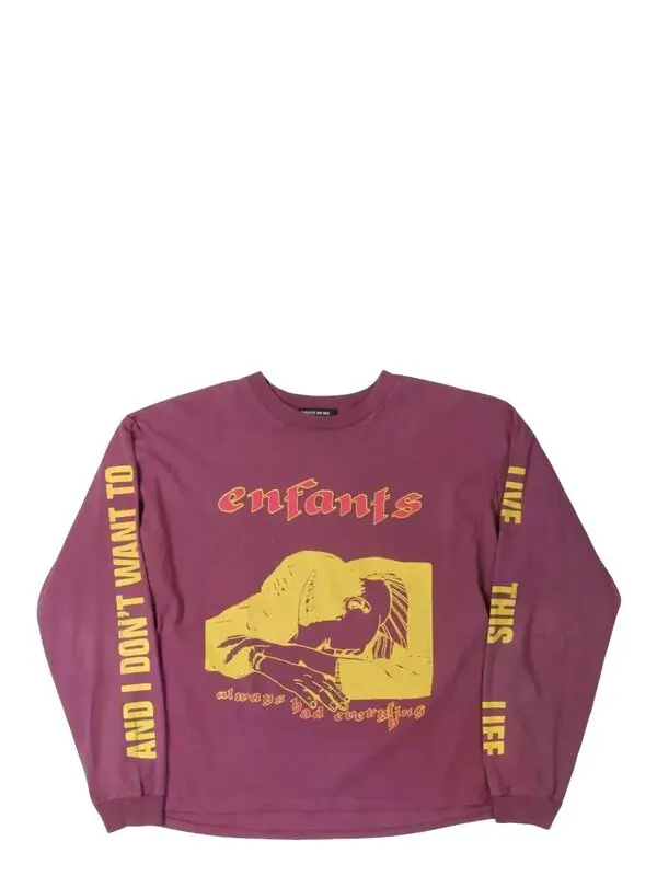 Enfants Riches Déprimés So Low Long-sleeved T-shirt - Red