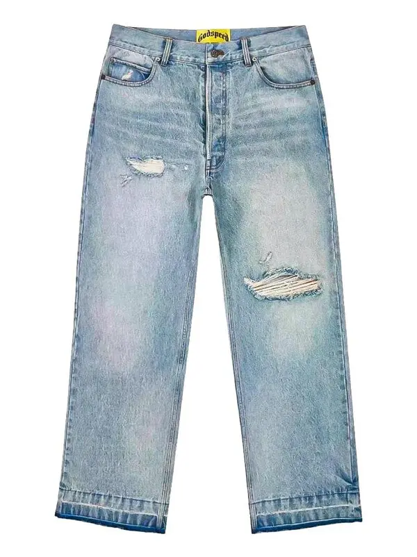 GODSPEED Sid Vicious Distressed Jeans - Blue