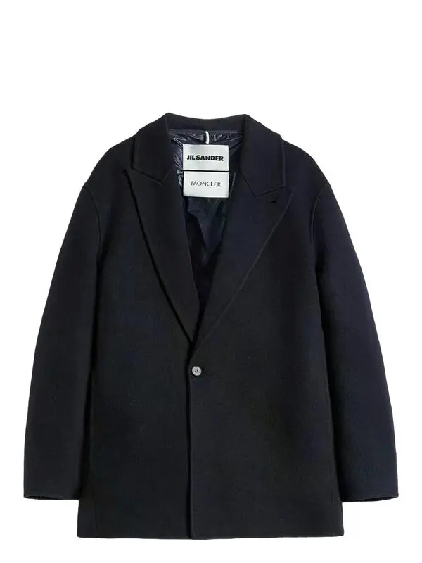 JIL SANDER Peaked-lapel Jacket - Blue