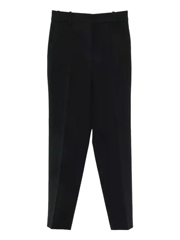 Ermanno Scervino Pressed-crease Tailored Trousers - Black