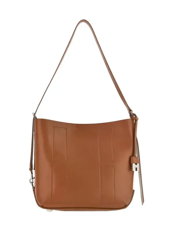 Hogan Hocket Hobo Small Shoulder Bag - Brown