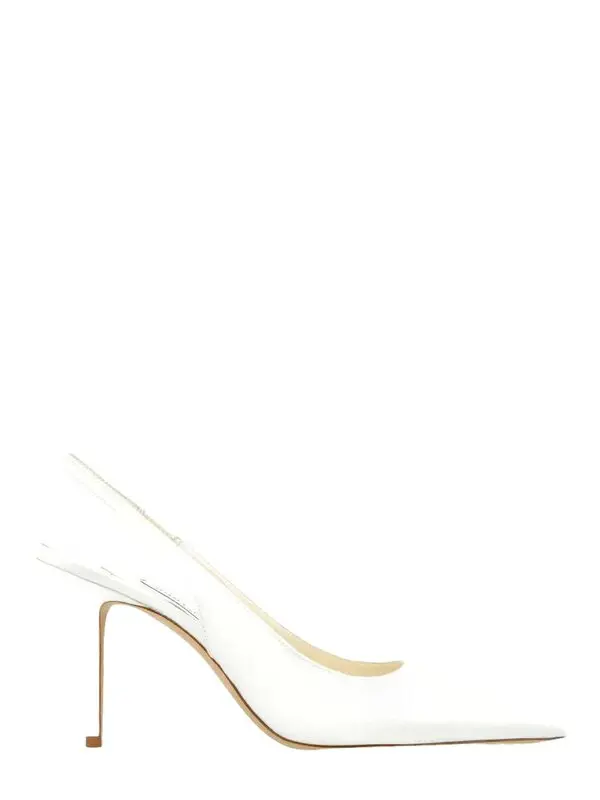 JIMMY CHOO Love Slingback Pumps - White