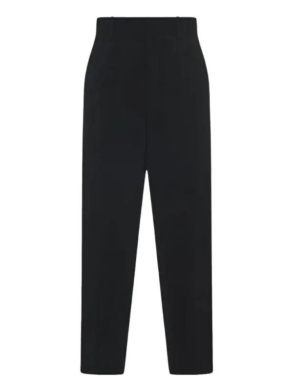 THE ROW Straight-leg Tailored Trousers - Black