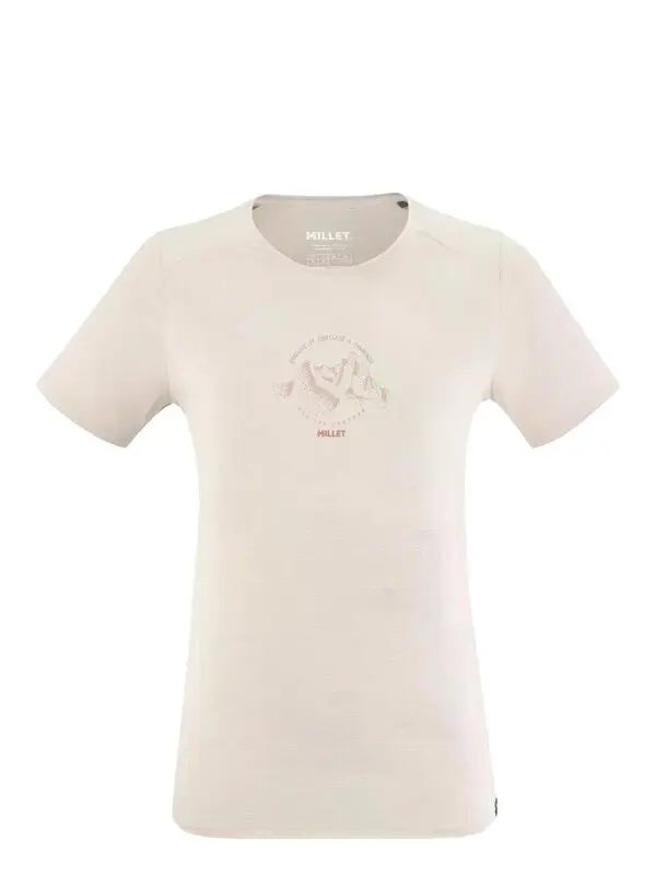 PASCAL MILLET Graphic-print T-shirt - Neutrals
