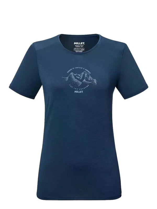 PASCAL MILLET Graphic-print T-shirt - Blue