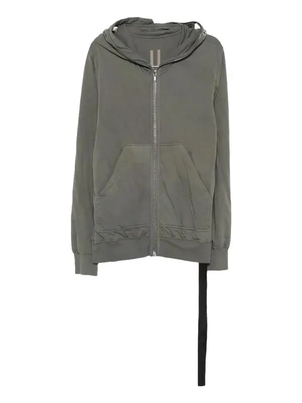 Rick Owens Gimp Zip-up Hoodie - Green