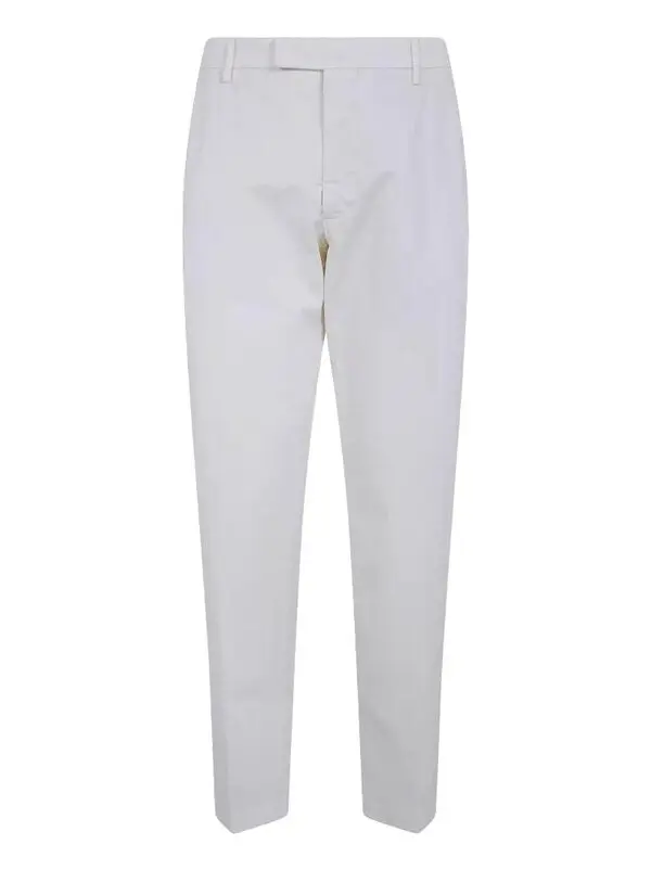 MICHAEL COAL Button-fastening Trousers - White