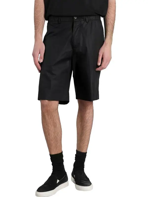 LOW BRAND Elasticated-waistband Shorts - Black