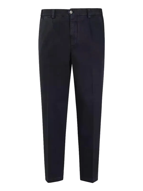 BRIGLIA 1949 Portofino Pleat-detail Trousers - Blue