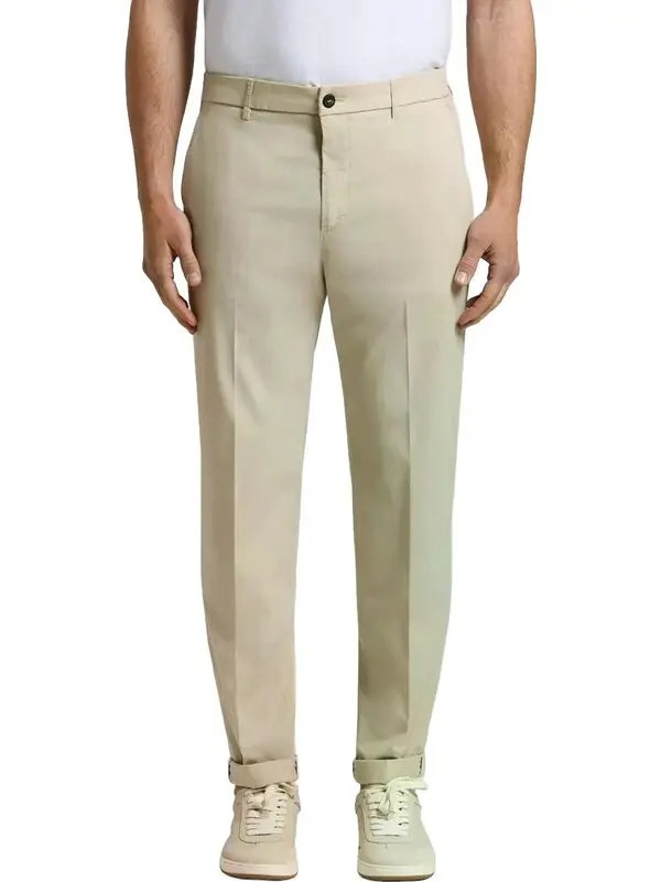 Peserico Elasticated Waistband Trousers - Neutrals