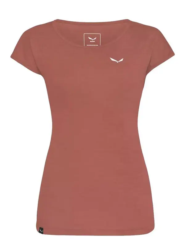 SALEWA Puez Melange Dry Short-sleeve T-shirt - Red