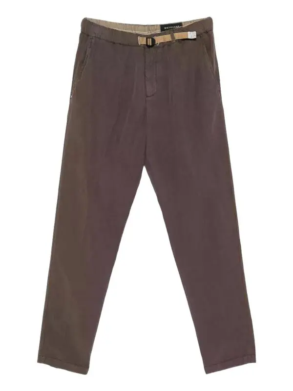 WHITE SAND Greg Trousers - Brown