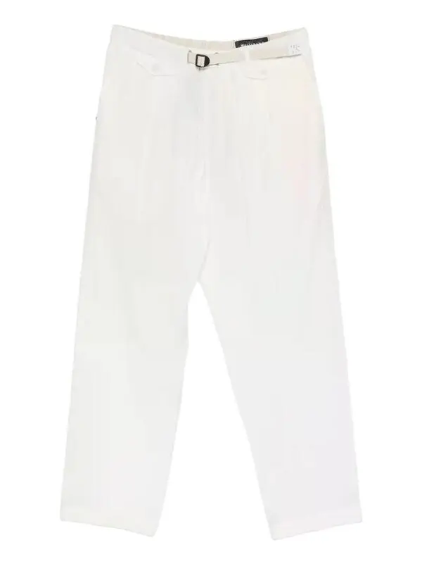 WHITE SAND Belted Trousers - Neutrals