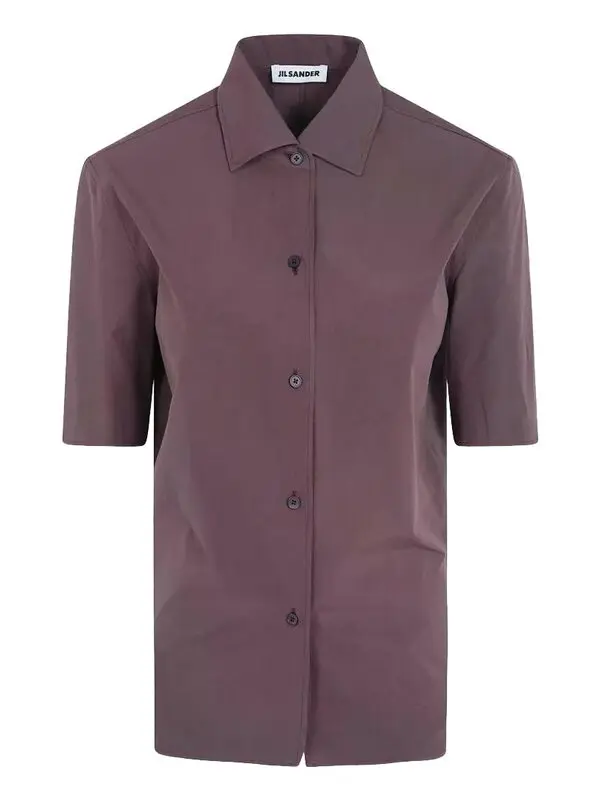 JIL SANDER Short-sleeve Shirt - Brown