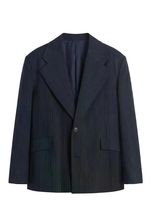 Séfr Bernard Pinstripe Blazer - Blue