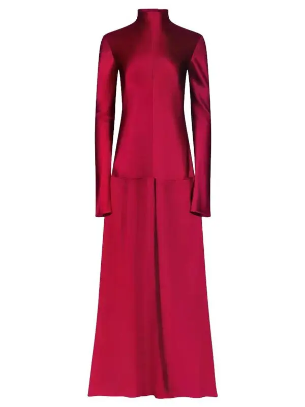 FFORME Mila Drop-waist Maxi Dress - Red