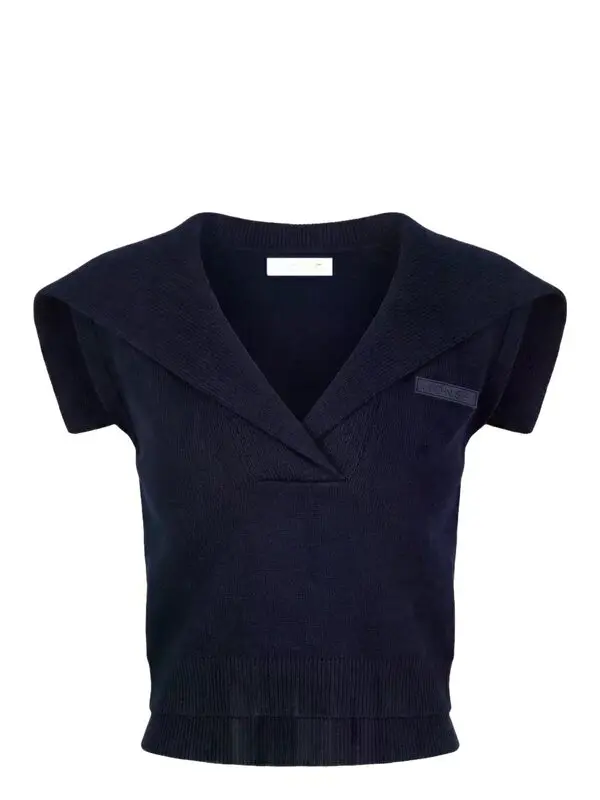 Monse Sailor-collar Sweater - Blue