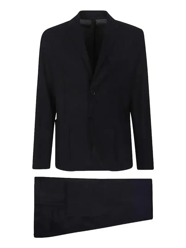 Harris Wharf London Notched-lapel Single-breasted Blazer - Blue