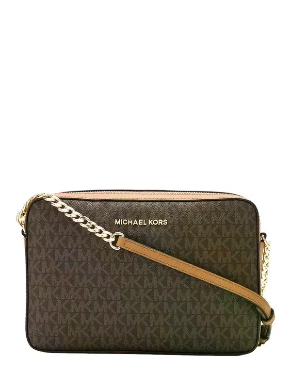 Michael Kors Jet Set Item Large East West Crossbody - Brown