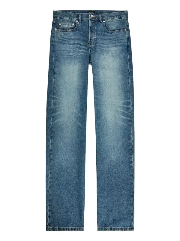 A.p.c. Rescue Straight-leg Jeans - Blue