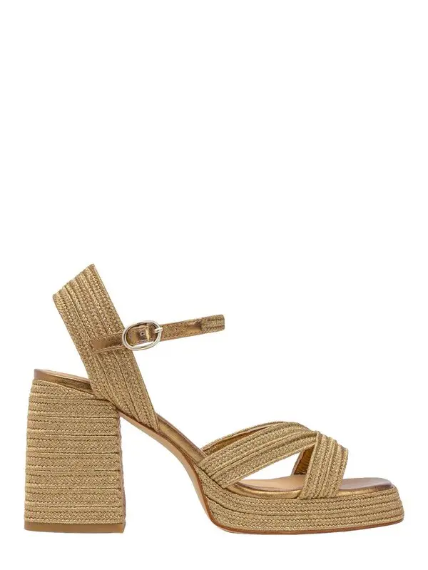 CastaÑer Valle Platform Sandals - Beige