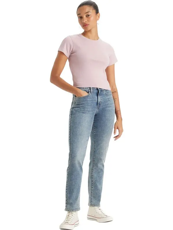 LEVI'S 724 High-rise Slim Straight Jeans - Fascinating Fact